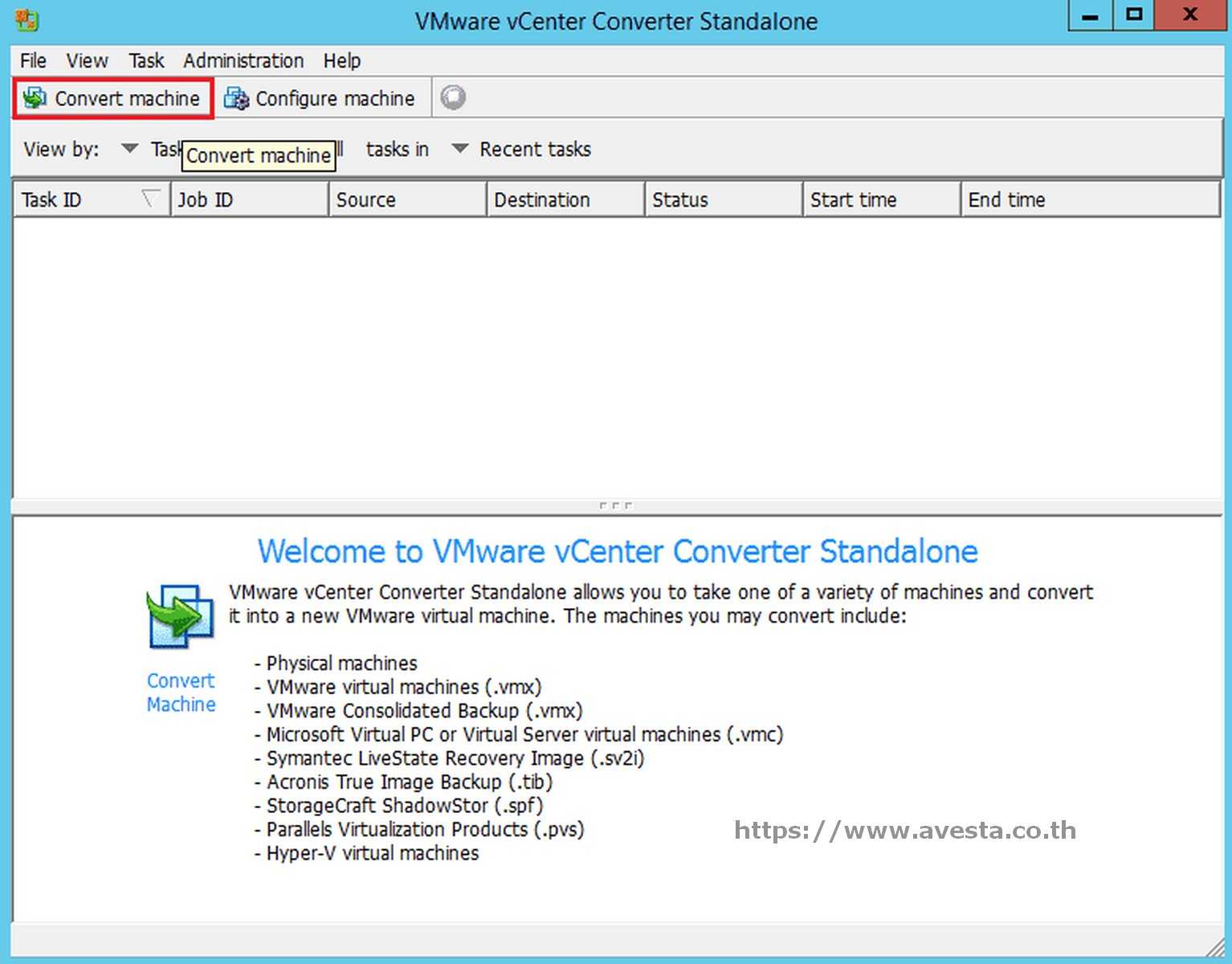 การใช้งานโปรแกรม VMware vCenter converter Standalone P2V (Physical-to ...