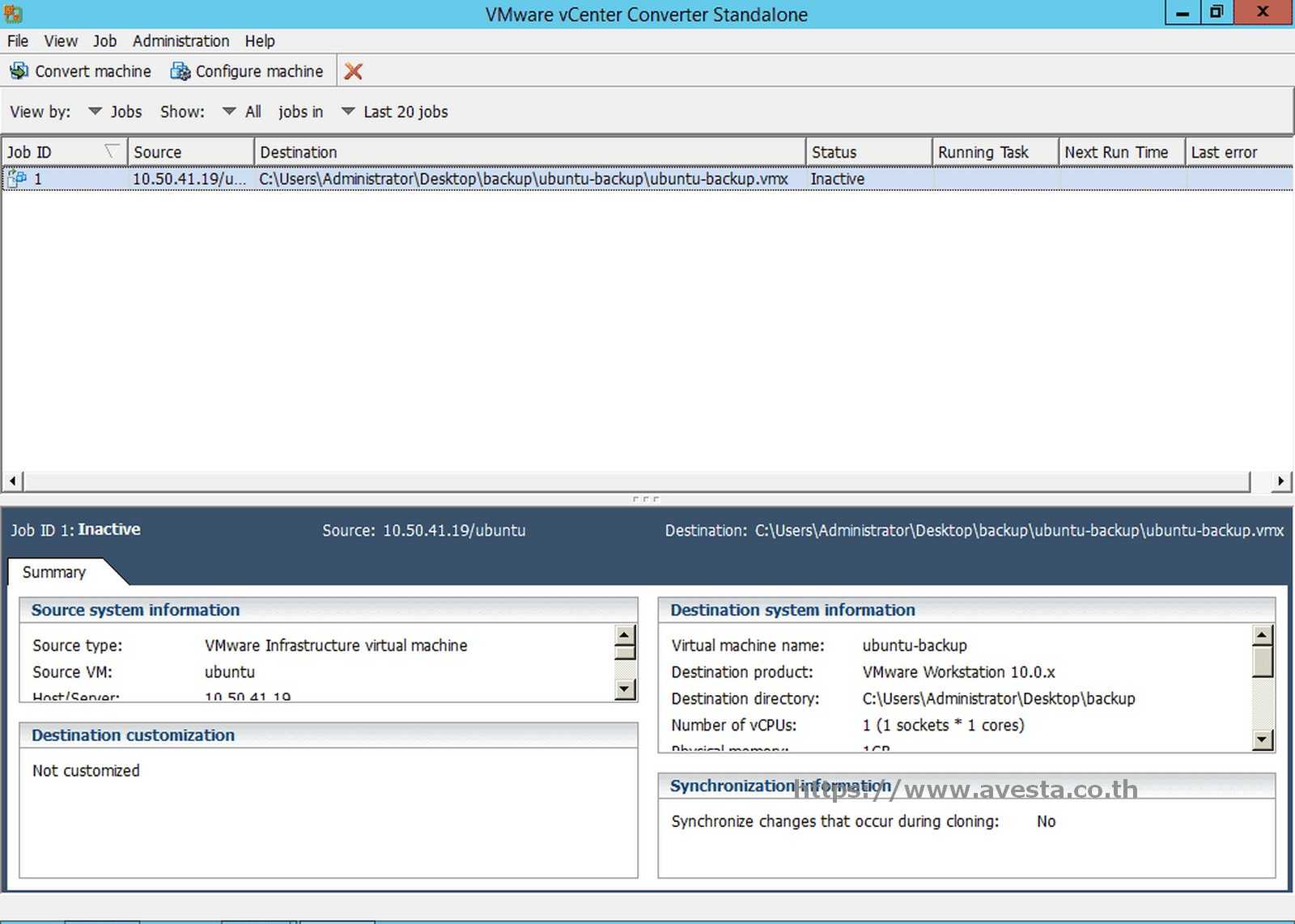 การใช้งานโปรแกรม VMware vCenter converter Standalone P2V (Physical-to ...