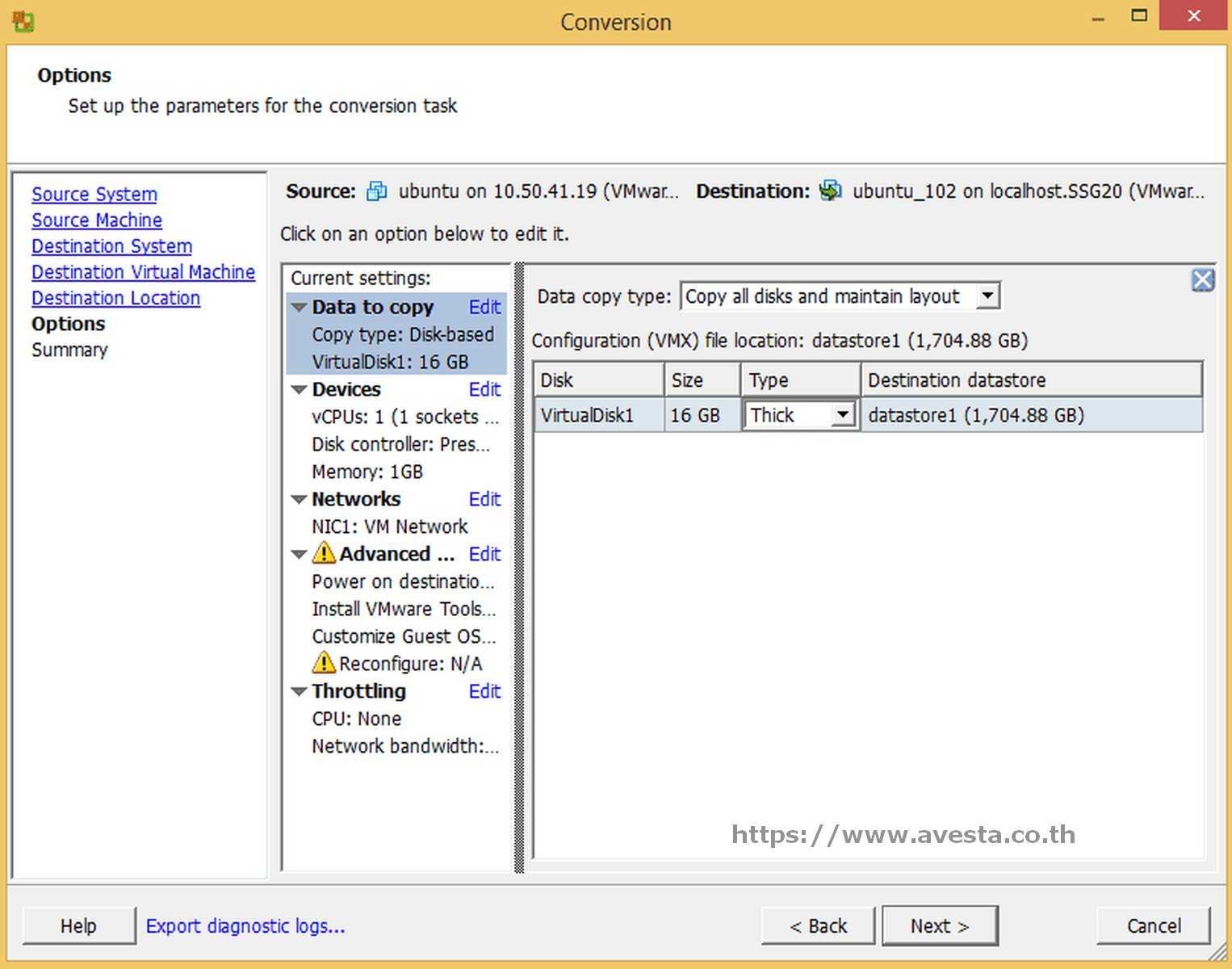 การใช้งานโปรแกรม VMware vCenter converter Standalone P2V (Physical-to ...