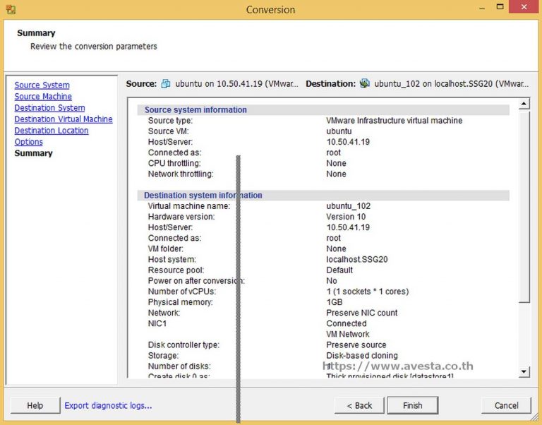 การใช้งานโปรแกรม VMware vCenter converter Standalone P2V (Physical-to ...