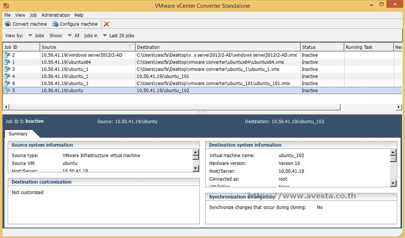 การใช้งานโปรแกรม VMware vCenter converter Standalone P2V (Physical-to ...