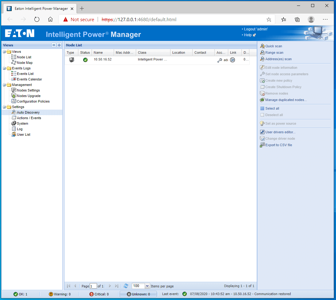 การตั้งค่า Auto Shutdown ESXi Host ผ่าน EATON IPM เมื่อ UPS แบตเตอรี่ ...