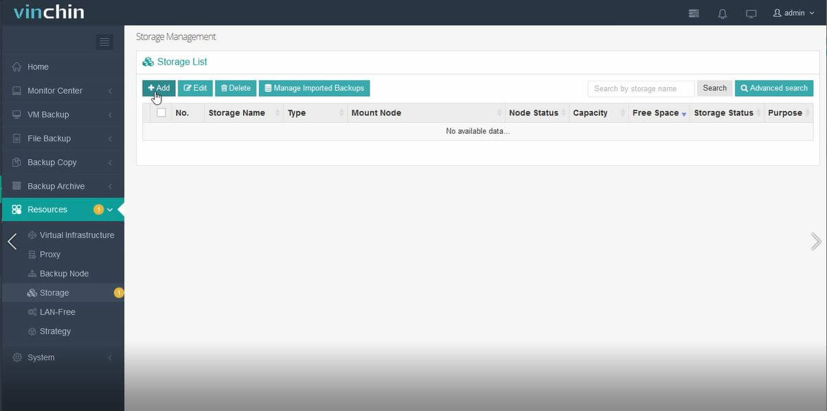 การตั้งค่า Vinchin Backup & Recovery | AVESTA : Mobile, Web and Custom ...