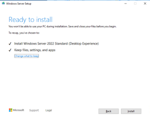 การอัพเกรด Windows Server 2016 ไปยัง Windows Server 2022 | AVESTA ...