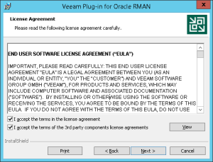 Veeam Plug-in for Oracle RMAN | AVESTA : Mobile, Web and Custom ...