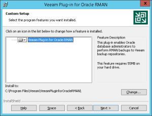 Veeam Plug-in for Oracle RMAN | AVESTA : Mobile, Web and Custom Application Development Company