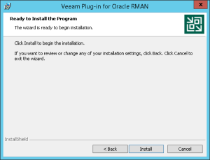 Veeam Plug-in for Oracle RMAN | AVESTA : Mobile, Web and Custom Application Development Company