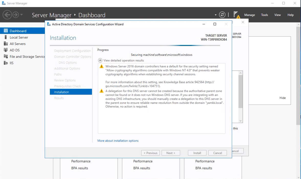 การติดตั้งและกำหนดค่า Active Directory Windows Server 2016,2019,2022 ...