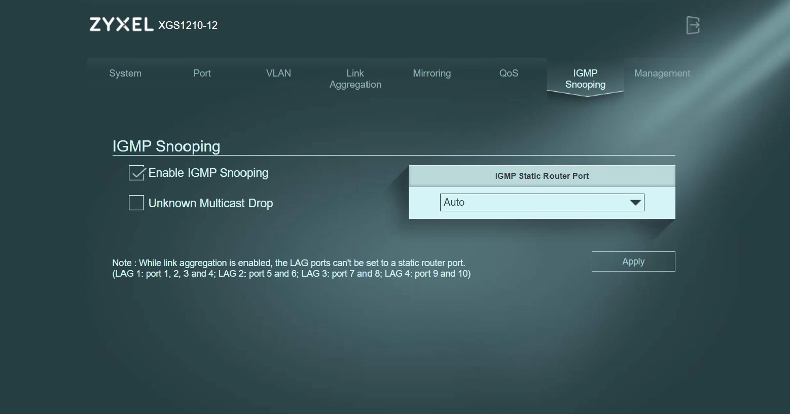 รีวิวการตั้งค่า Zyxel XGS1210-12 จิ่วแต่แจ่ว! | AVESTA : Mobile, Web ...