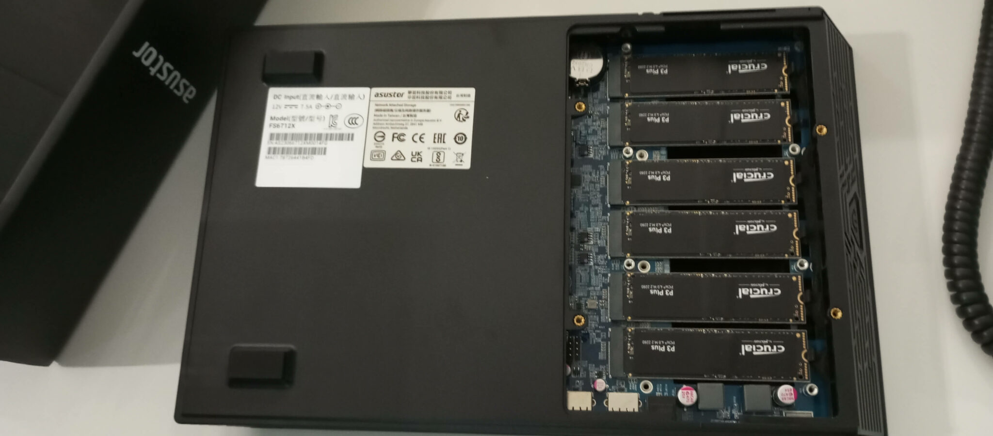 รีวิว ASUSTOR NAS Flashstor 12 Pro FS6712x รองรับ M.2 NVMe SSD สูงสุด ...