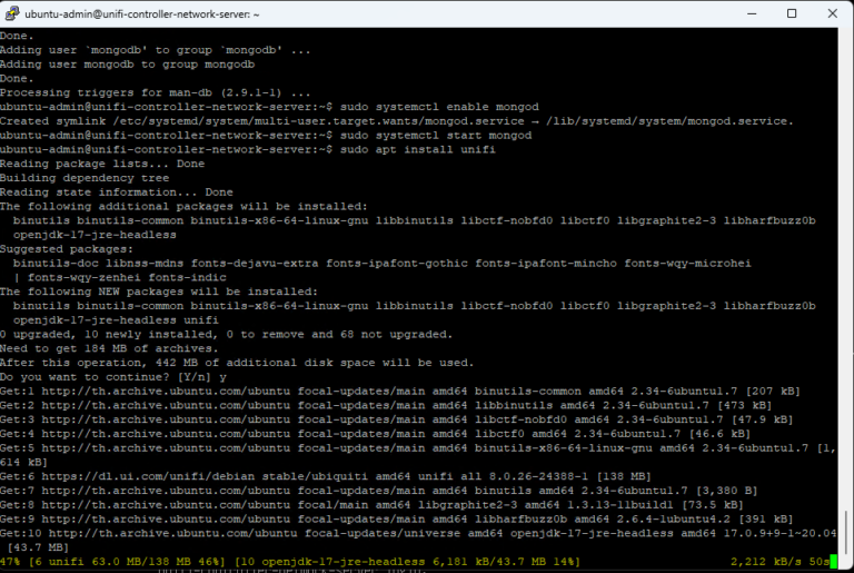 การติดตั้ง Unifi Controller Network Server บน Ubuntu แบบละเอียด Avesta Mobile Web And