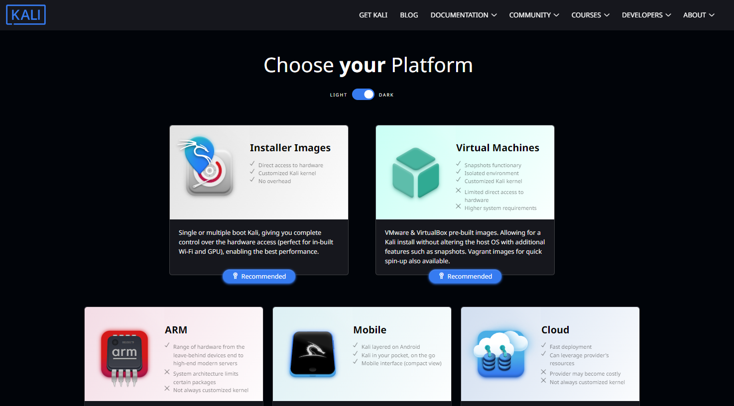 วิธีการติตตั้ง Kali Linux บน VMware vsphere | AVESTA : Mobile, Web and ...