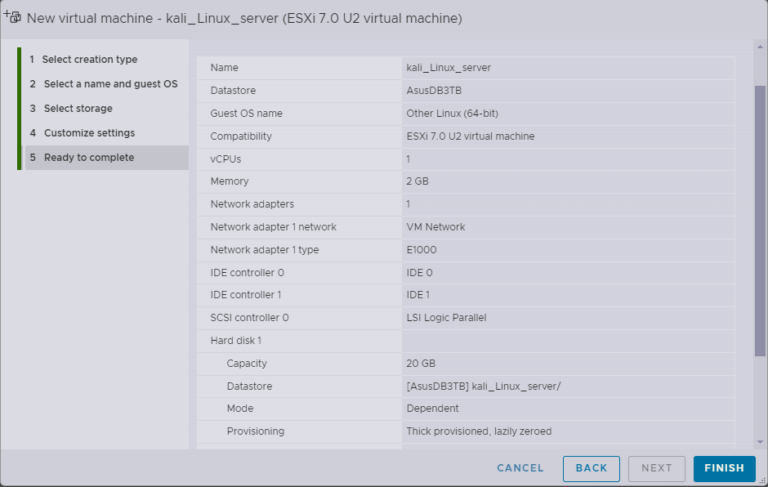 วิธีการติตตั้ง Kali Linux บน VMware vsphere | AVESTA : Mobile, Web and ...