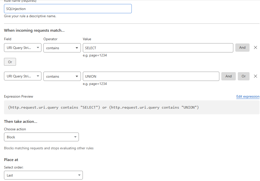 การใช้ Cloudflare ในการตั้งค่าเพื่อป้องกัน SQL Injection