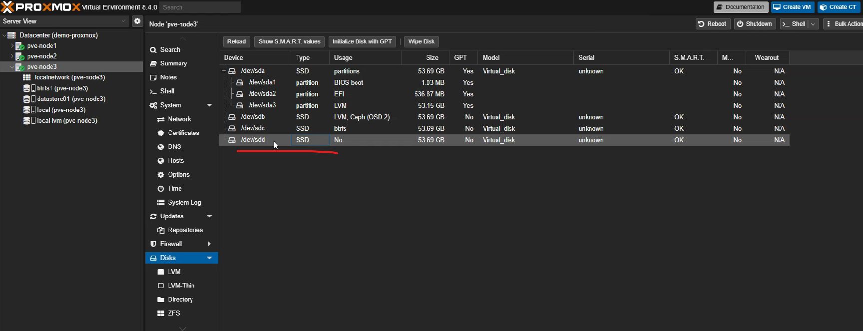 วิธีสร้าง Zfs Storage บน Proxmox Ve Avesta Mobile Web And Custom Application Development