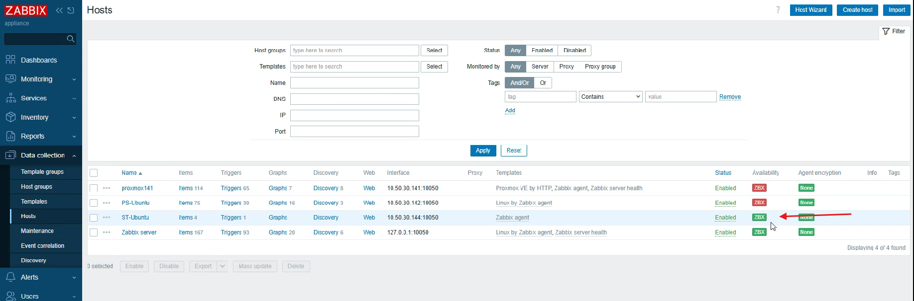 วิธีติดตั้ง Zabbix Agent บน Ubuntu (Linux) พร้อมเพิ่ม Host ใน Zabbix ...