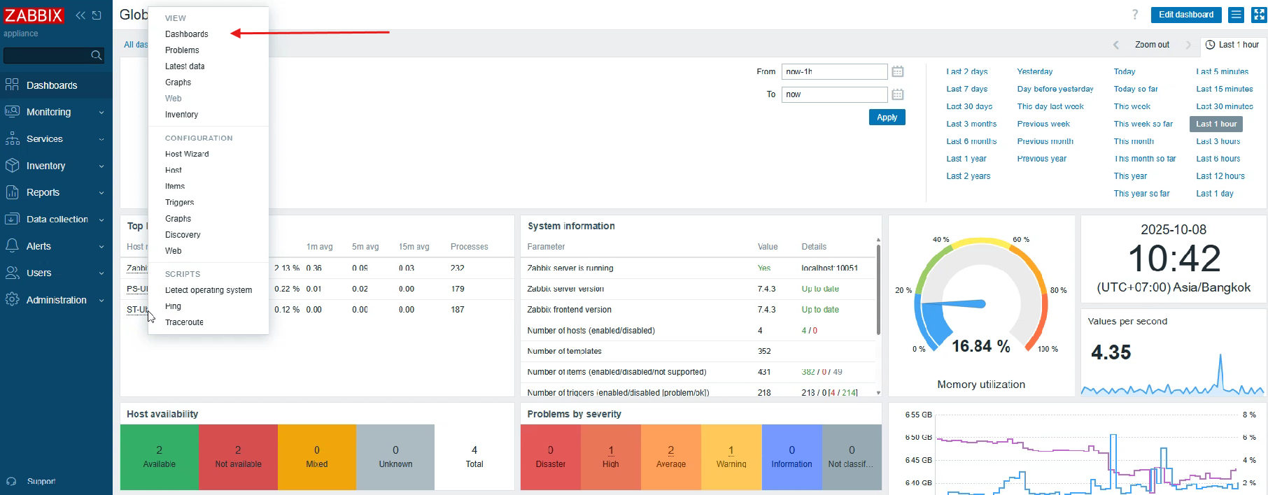 วิธีติดตั้ง Zabbix Agent บน Ubuntu (Linux) พร้อมเพิ่ม Host ใน Zabbix ...